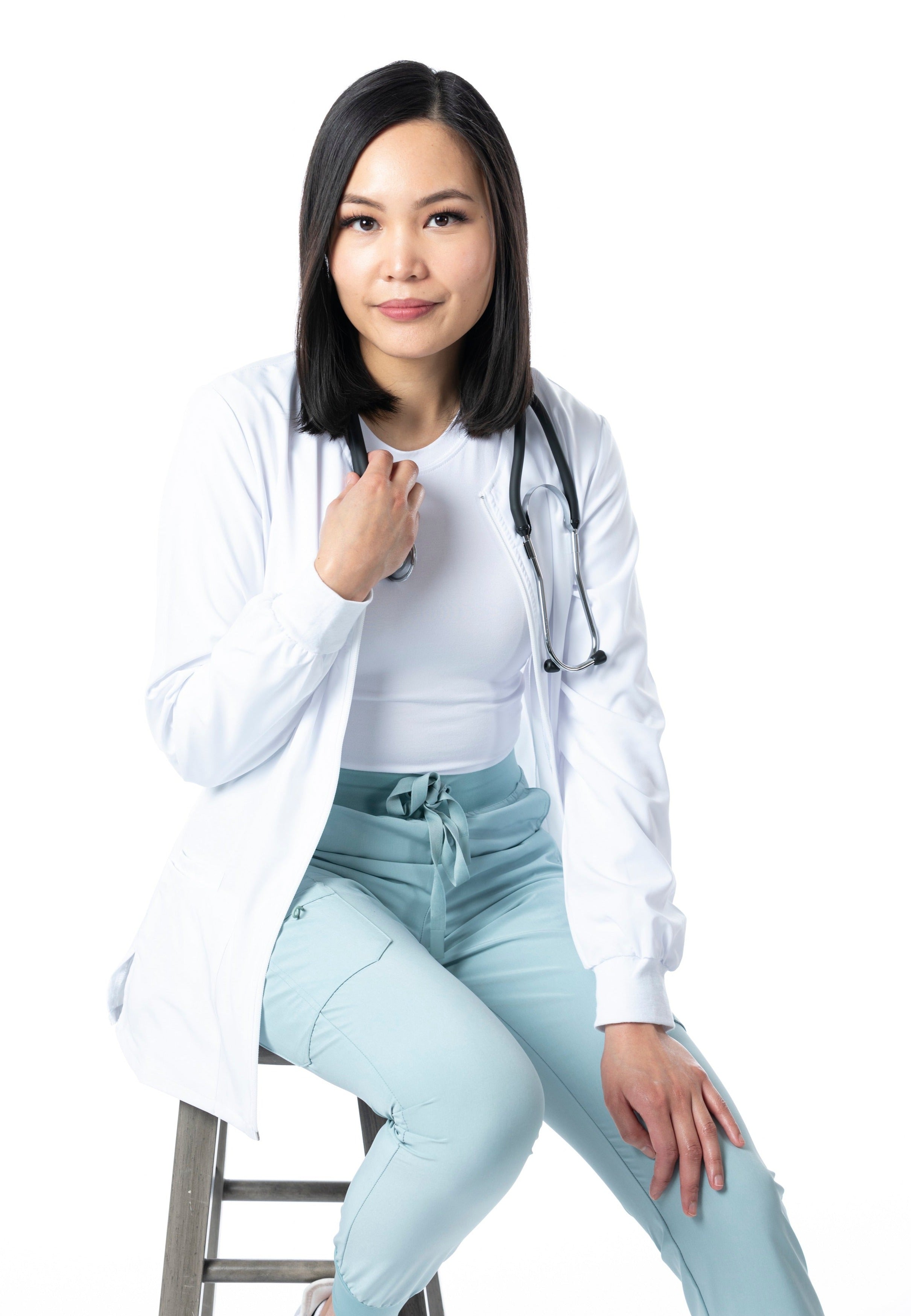 Style Z-722 Zinnia Full-Zip Warm-Up Jacket – Scrub Nation Canada